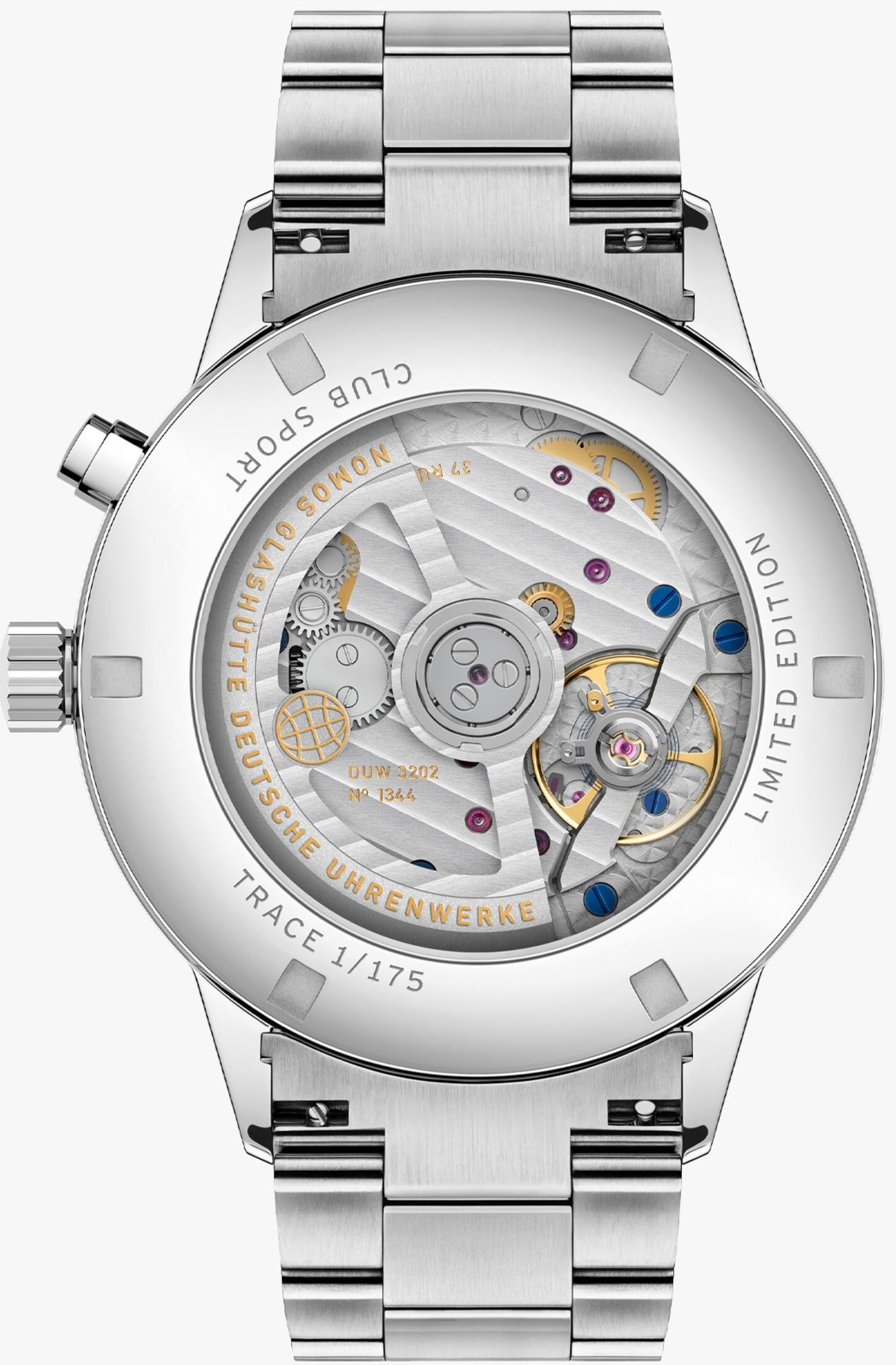 Nomos Glashutte Club Sport Neomatik Worldtimer Trace Limited Edition ...