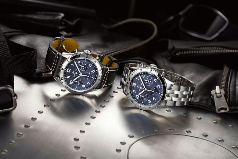 Breitling Classic AVI 42 Vought F4U Corsair Bracelet A233801A1C1A1 ...