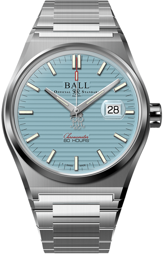 Ball Watch Company Roadmaster M Perseverer 43mm Ice Blue Limited ...