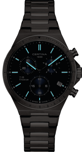 Certina DS-7 Chronograph Titanium Watch C043.417.44.041.00 Watch | Jura ...