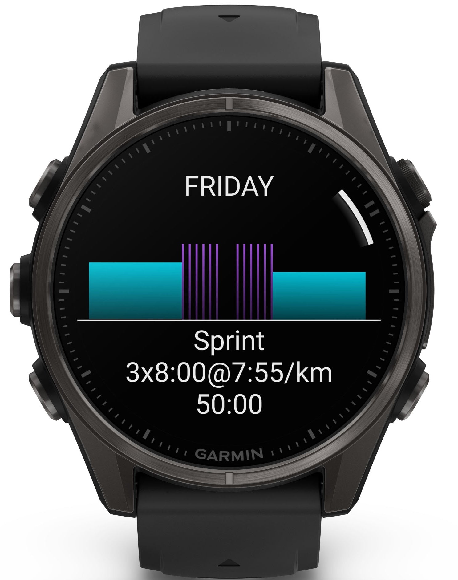 Garmin Fenix 8 43mm Sapphire AMOLED Carbon Grey DLC titanium Black ...