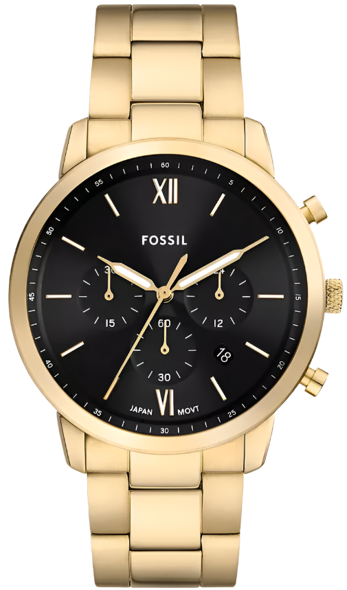 Fossil Neutra Chronograph Gold Tone FS6093 Watch | Jura Watches