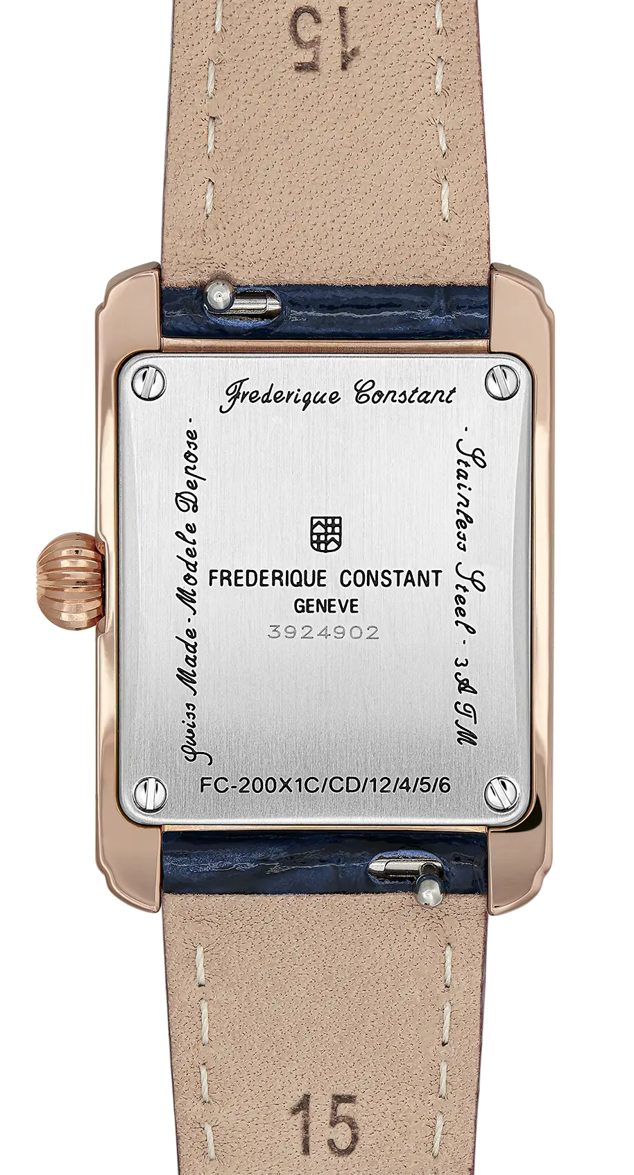 Frederique Constant Watch Classics Carree Ladies FC-200NMCDCD14 Watch ...