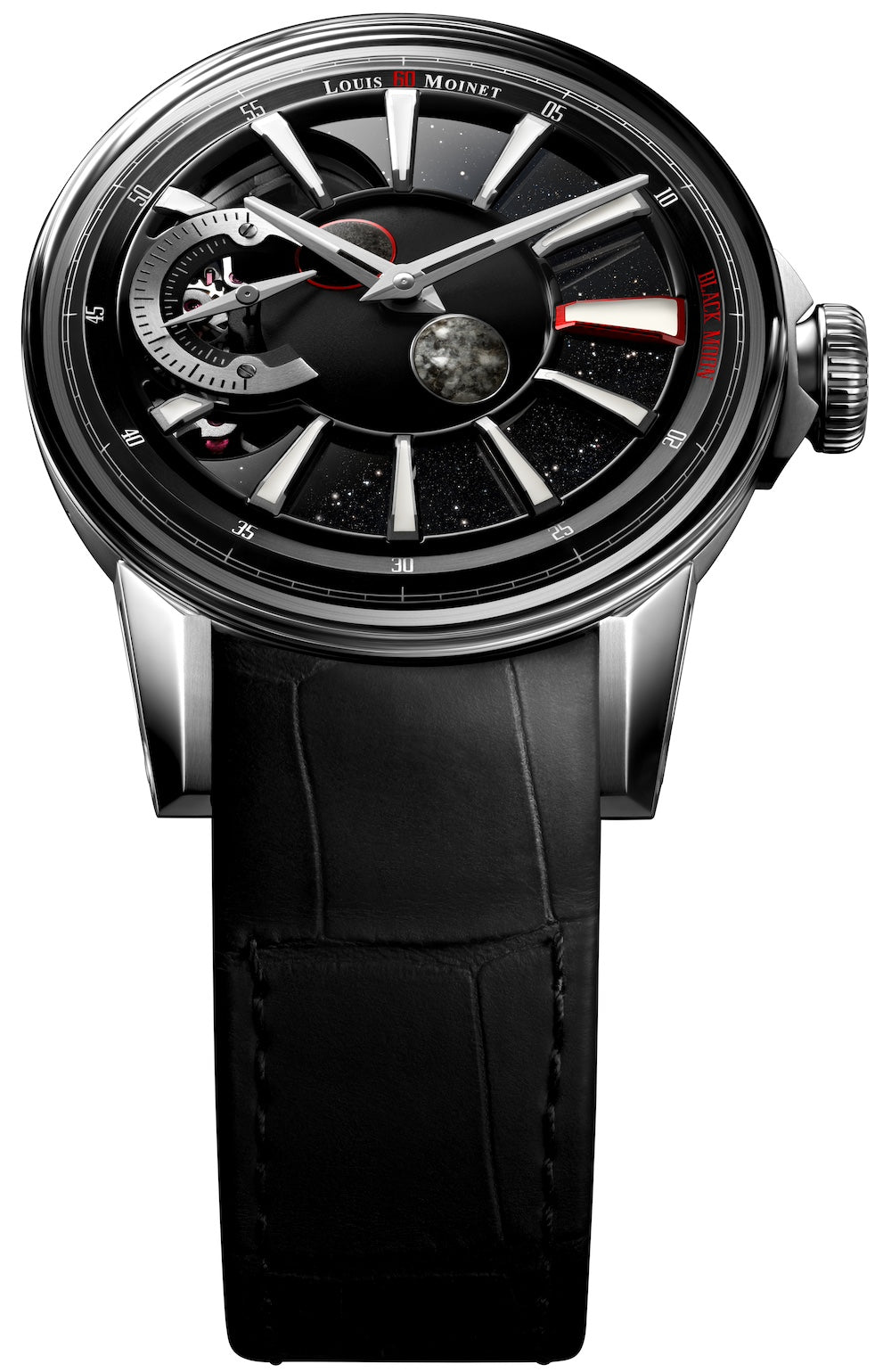 Louis Moinet Black Moon Limited Edition Watch LM-110.20.50 Watch | Jura Watches