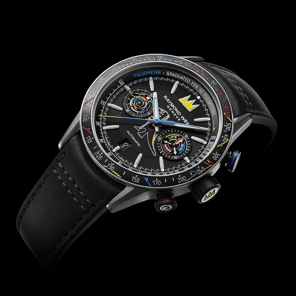Raymond Weil Freelancer Basquiat Special Edition Watch D 7780-TIC-JMB01 ...