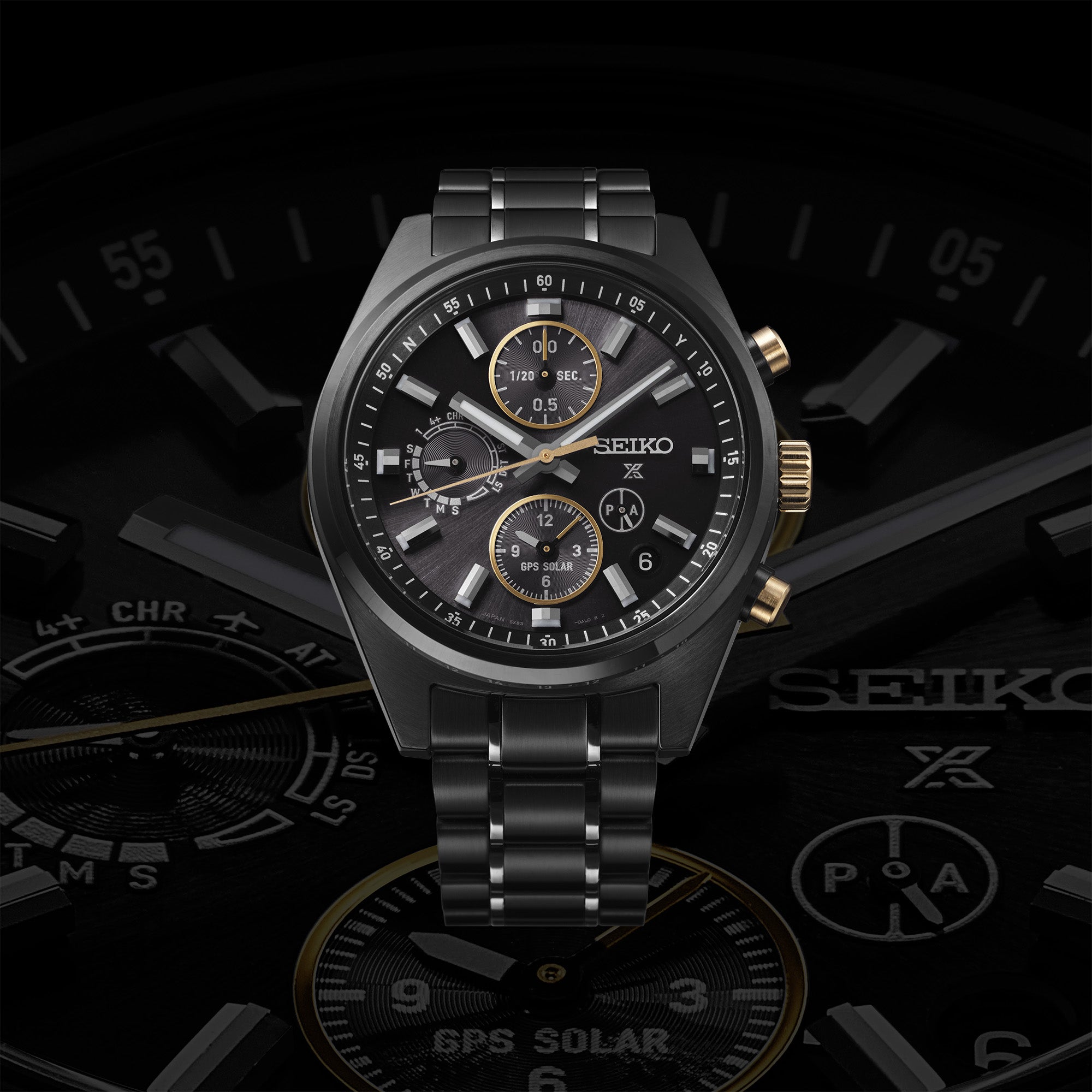 Seiko Prospex GPS Solar Chronograph Speedtimer 100th Anniversary of Seiko Limited Edition ...