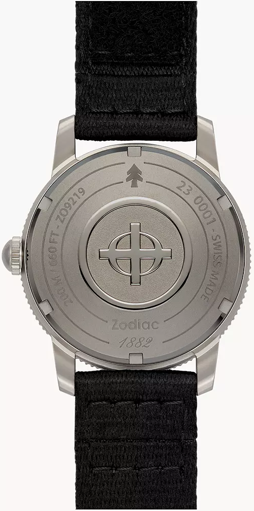 Zodiac Super Sea Wolf Titanium Skin Diver Watch ZO9219 Watch | Jura Watches