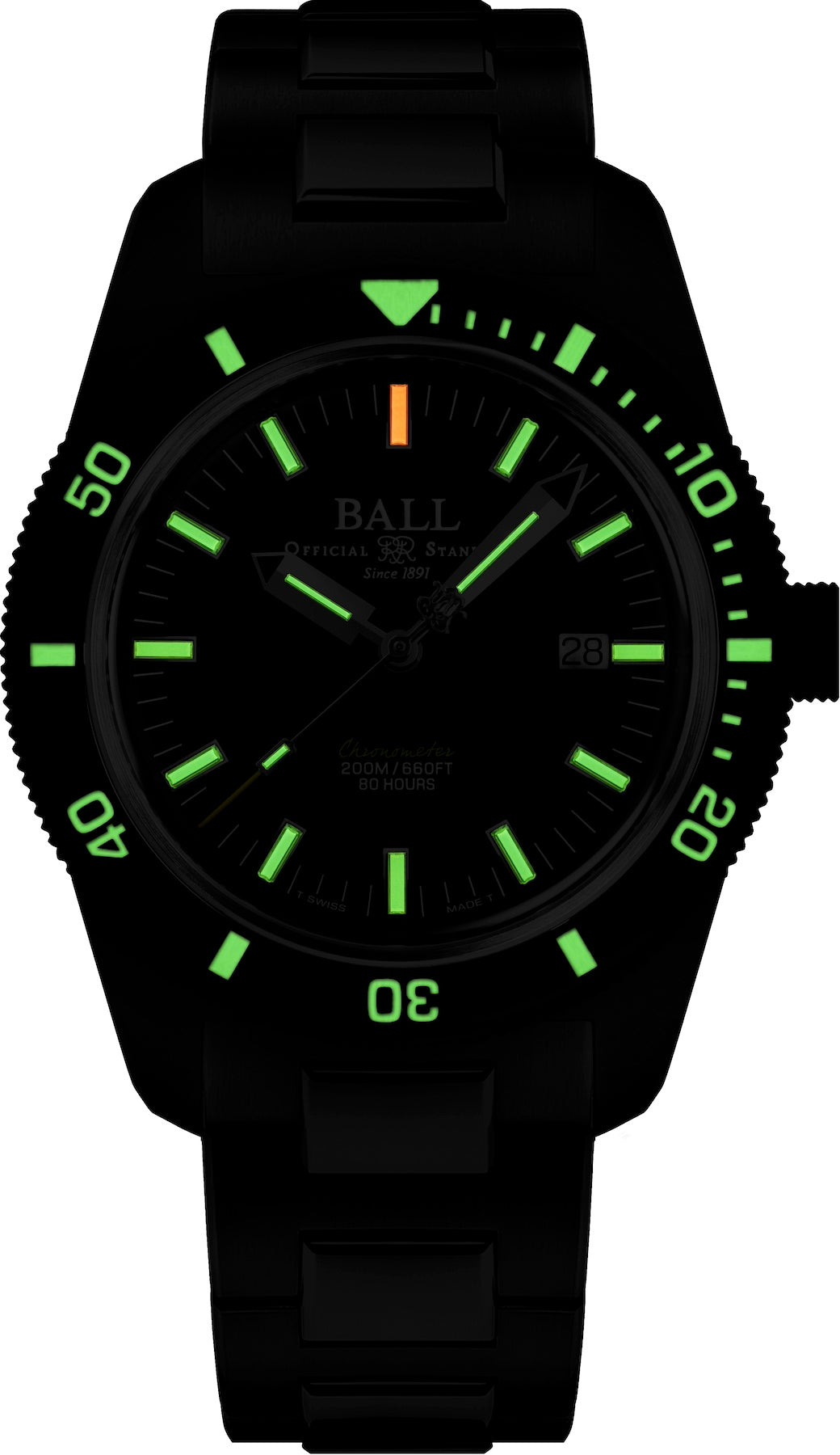 Ball Watch Company Engineer II Skindiver Heritage Manufacture ...