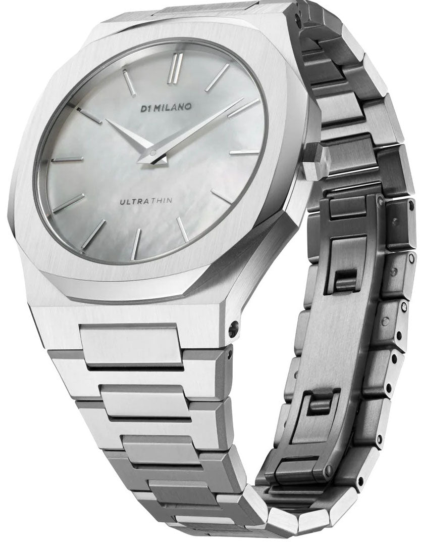 D1 Milano Ultra Thin Pearl Silver UTBL19 Watch | Jura Watches