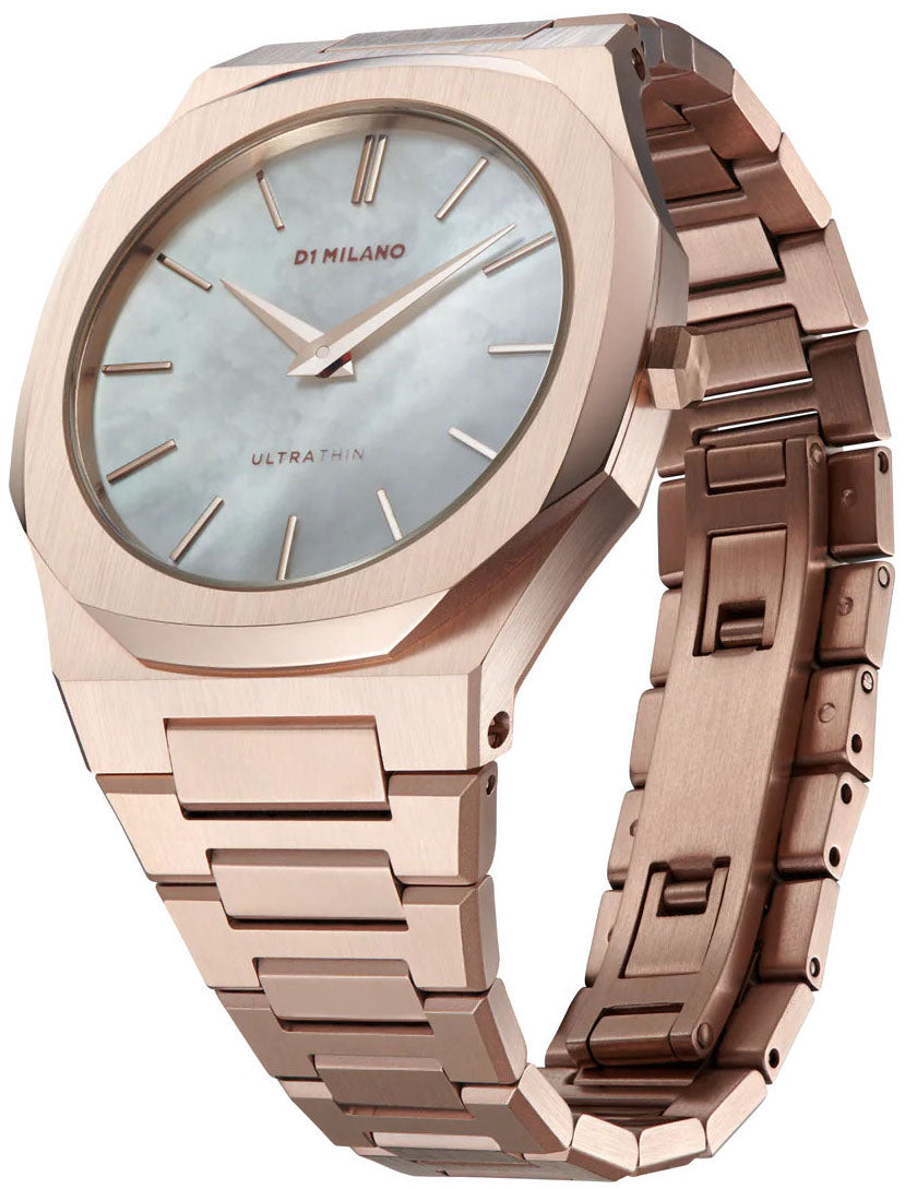 D1 Milano Ultra Thin Pearl Gold UTBL20 Watch | Jura Watches