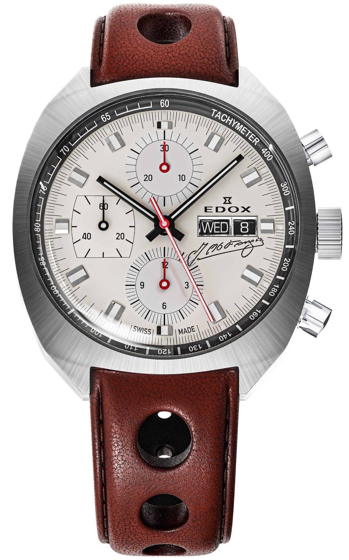 Edox Sportsman Fangio Limited Edition Watch 01132 3G BEAN Watch | Jura Watches