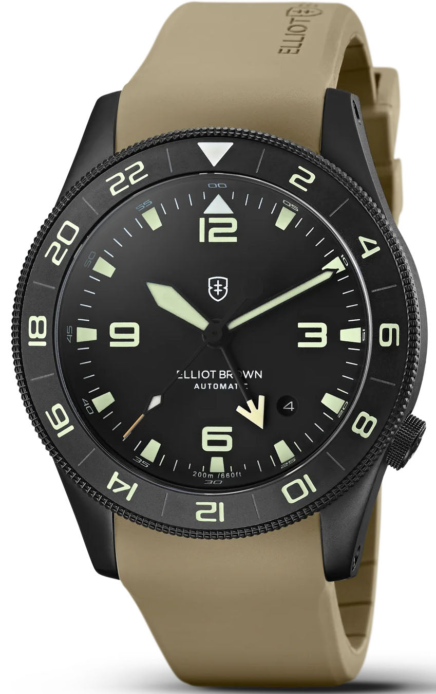 Elliot Brown Holton Automatic GMT D 101-A20-R19 Watch | Jura Watches