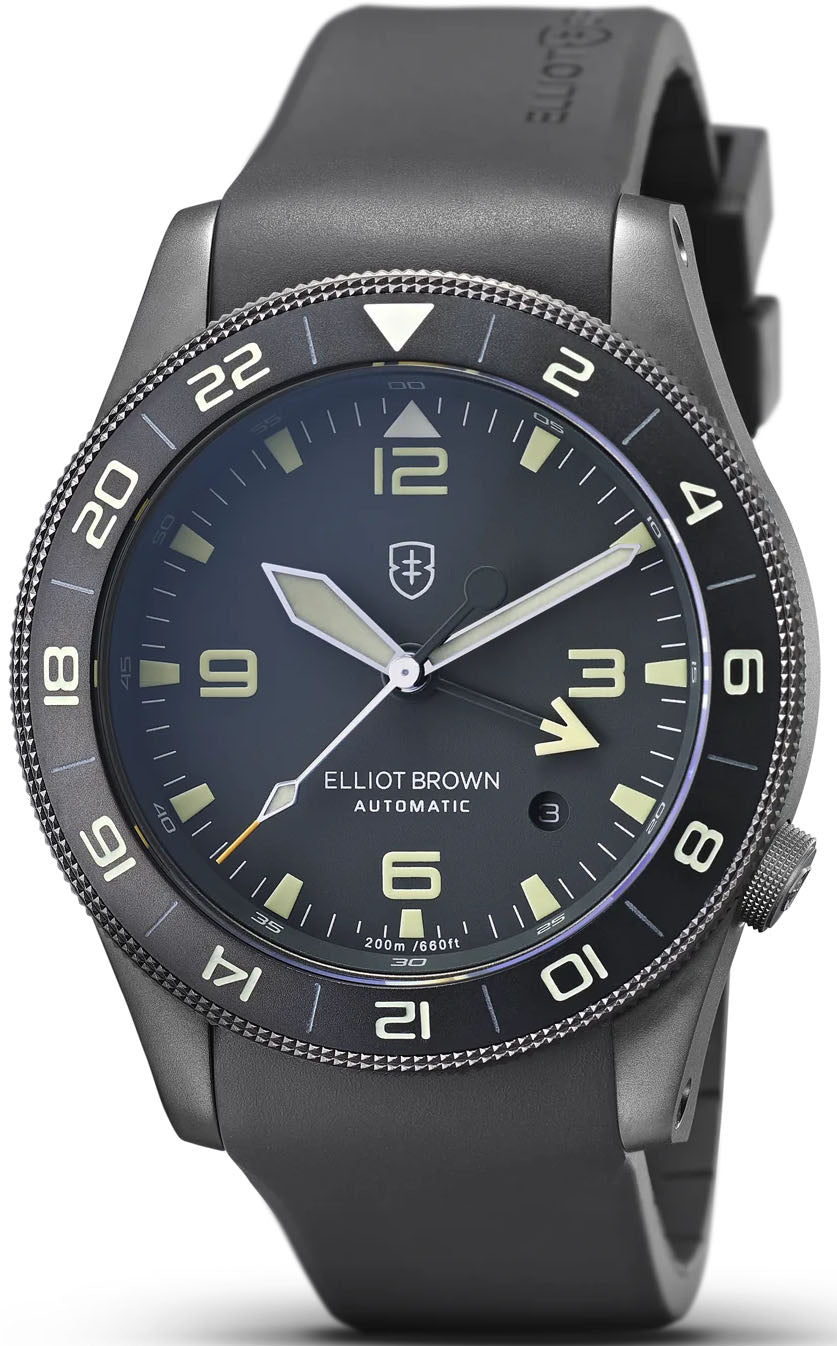 Elliot Brown Holton Automatic GMT Nivo D 101-A23-R02 Watch | Jura Watches
