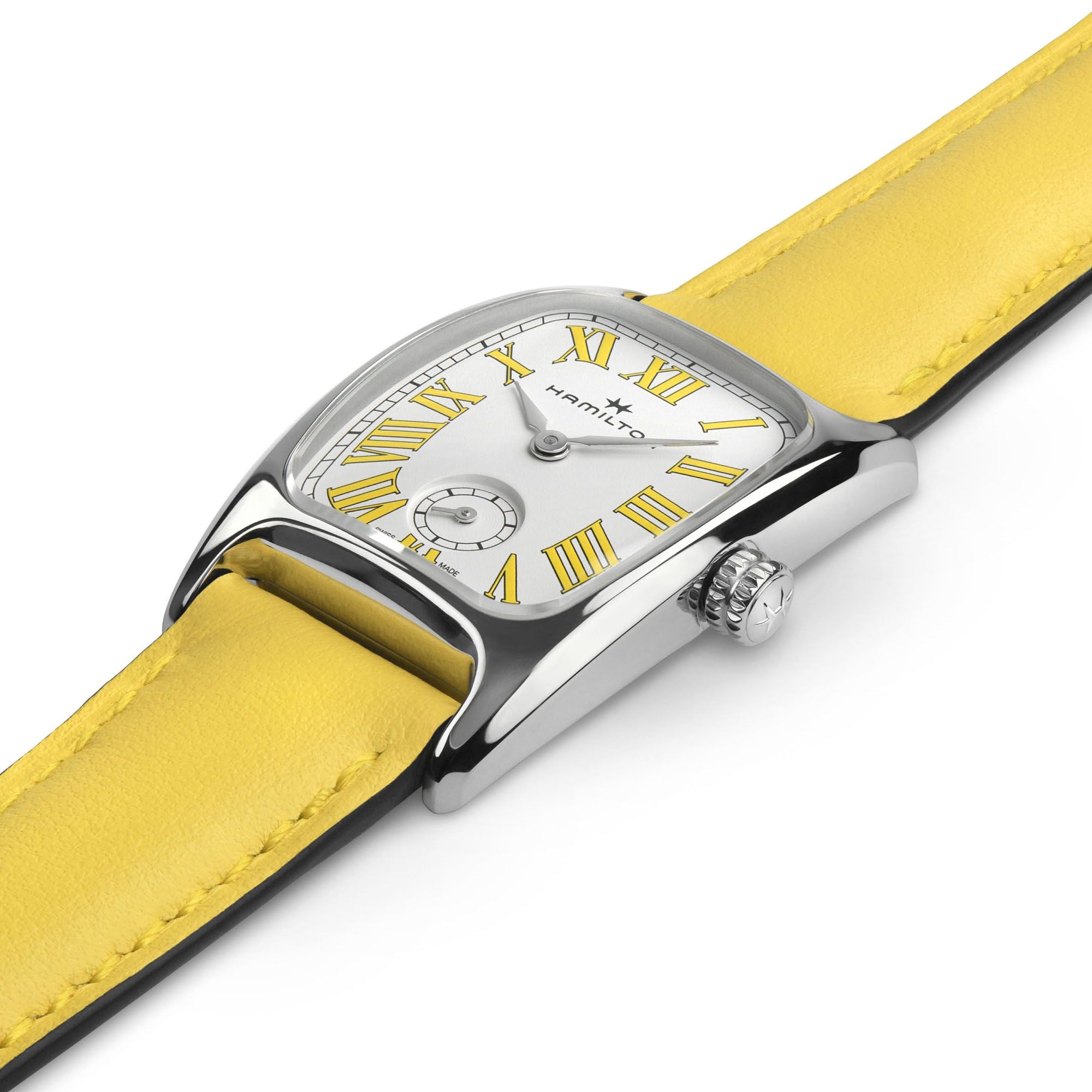 Hamilton Watch American Classic Boulton Small Second Yellow H13321812 ...