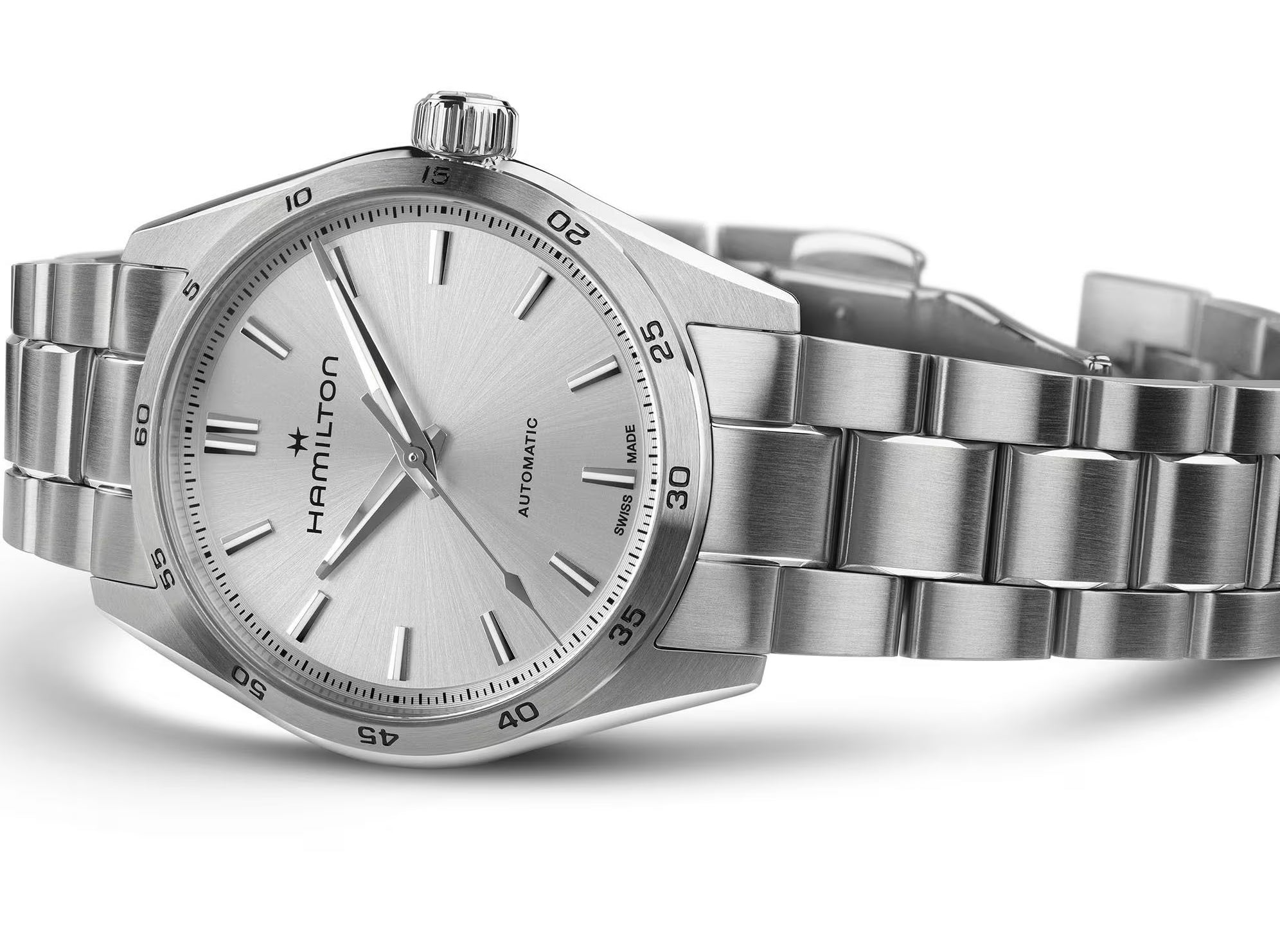 Hamilton Watch Jazzmaster Performer Automatic Silver H36105150 Watch ...