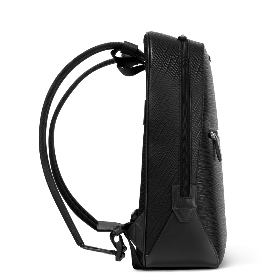 Montblanc Meisterstuck 4810 Small Backpack Black 130914 Leather Goods ...