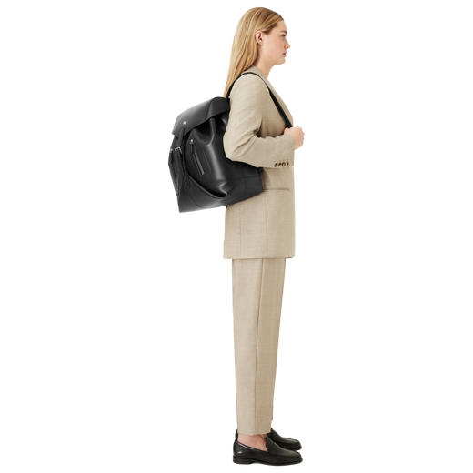 Montblanc Meisterstuck Selection Soft Backpack Black 131210 Leather ...