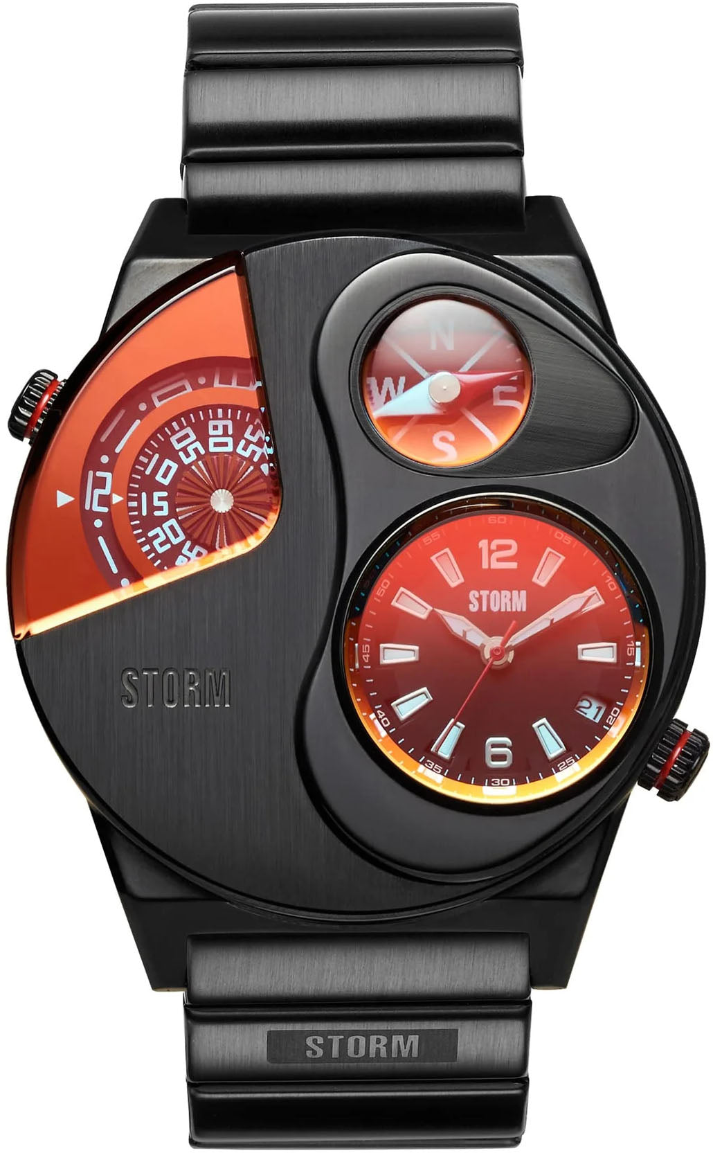 Storm Navitrek Slate Red Watch 47541/SL/R Watch | Jura Watches