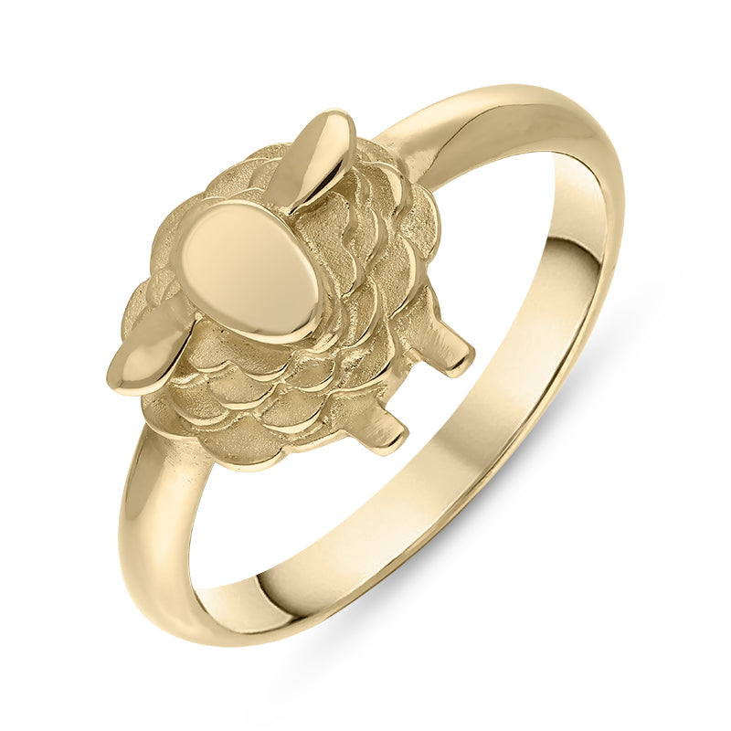 18ct Yellow Gold Sheep Ring R1255 Ring | Jura Watches