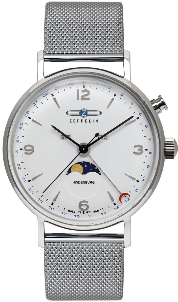 Zeppelin LZ 129 Hindenburg Moonphase Mens 8076M1 Watch | Jura Watches