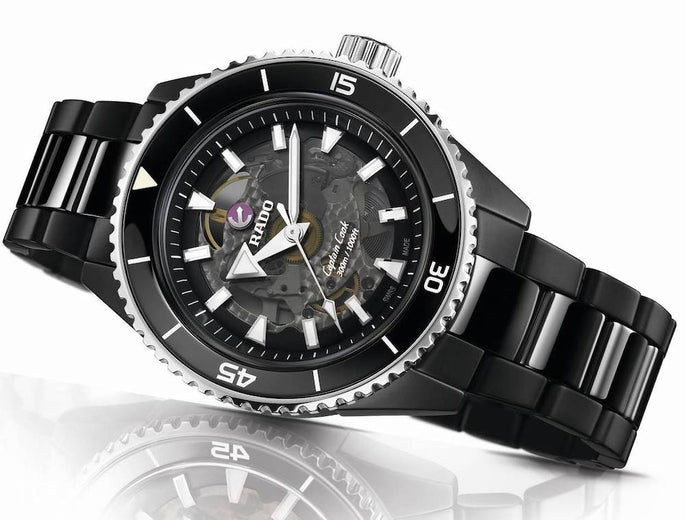 Rado Captain Cook Automatic High Tech Ceramic Watch R32127152 Watch ...