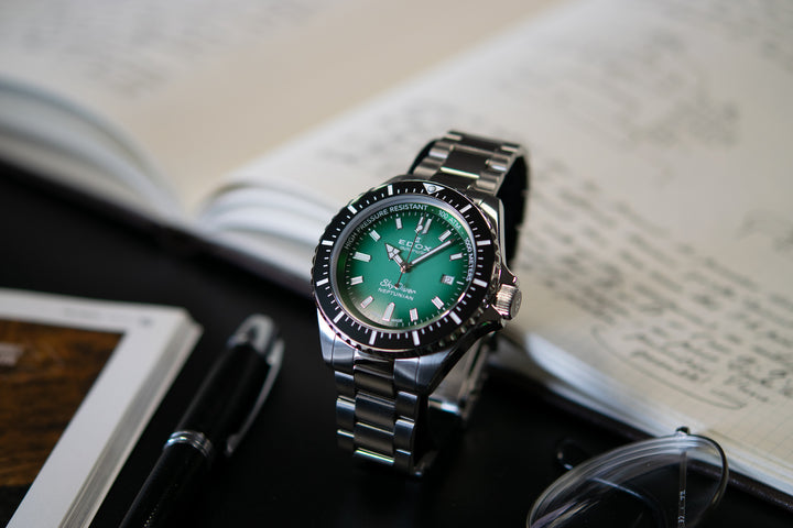 Edox Watch Skydiver Neptunian Automatic 80120 3NM VDN Watch | Jura Watches