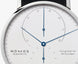 Nomos Glashutte Watch Lambda White Gold Zeiger Geblaut Sapphire Crystal 933 Watch | Jura Watches
