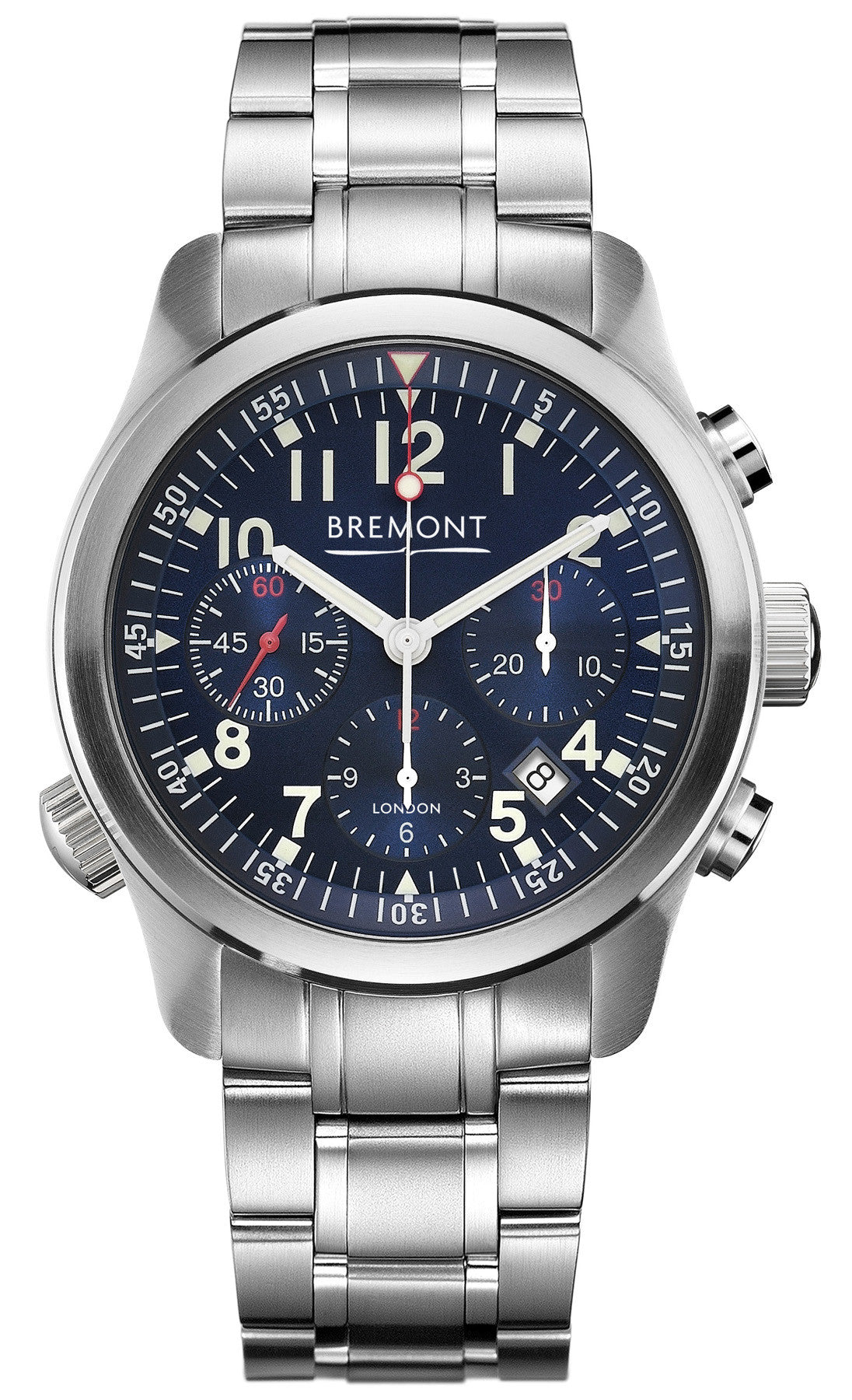 Bremont Watch ALT1-P Blue Bracelet ALT1-P-BU-07/B Watch | Jura Watches