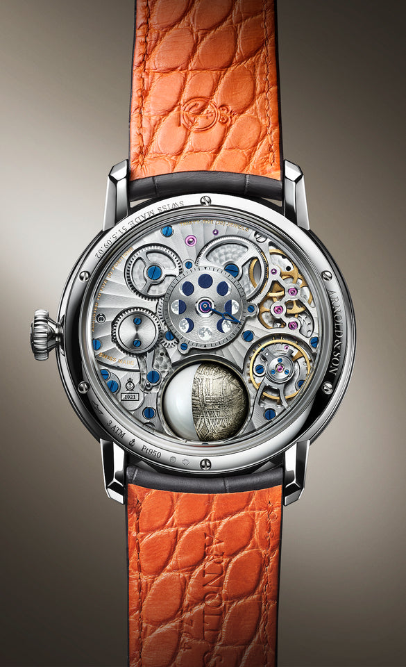 Arnold & Son Luna Magna Platinum Meteorite Limited Edition Watch 1LMAX ...