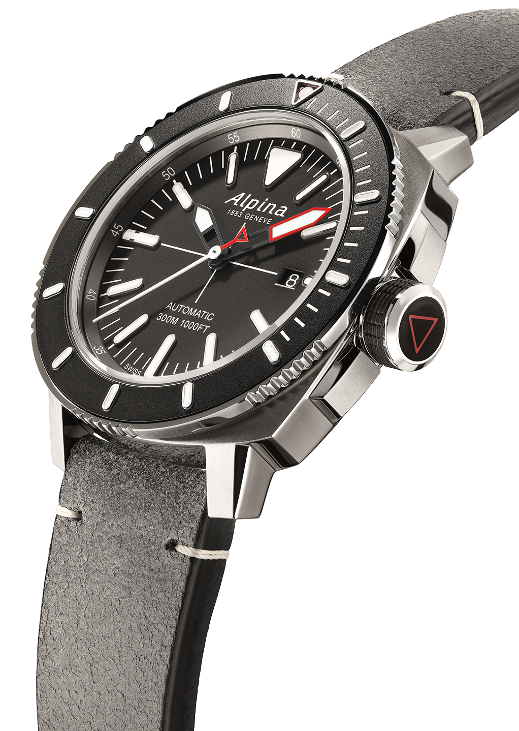 Alpina Watch Seastrong Diver 300 Grey D AL-525LGGW4TV6 Watch | Jura Watches