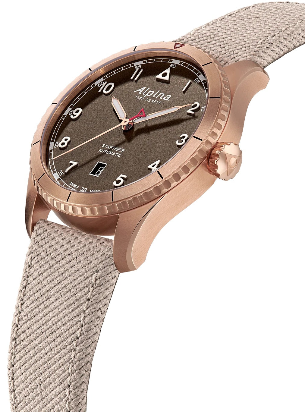 Alpina Watch Startimer Pilot Automatic AL-525BR4S24 Watch | Jura Watches