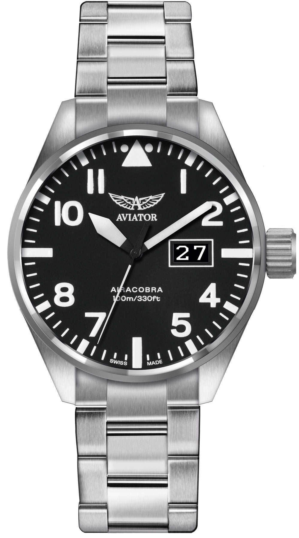 Aviator Airacobra Mens V.1.22.0.148.5 Watch | Jura Watches