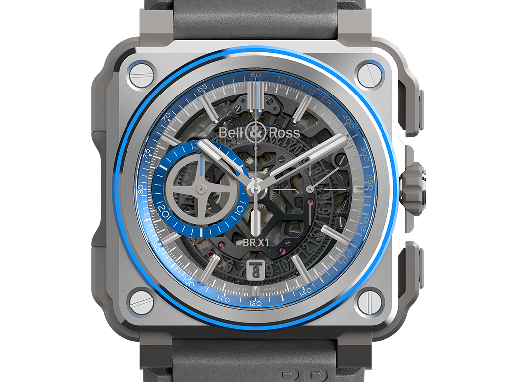 Bell & Ross Watch BR-X1 Hyperstellar Limited Edition BRX1-AL-TI-BLU Watch | Jura Watches