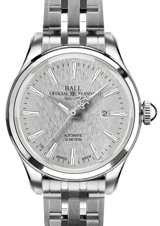 Ball Watch Company Trainmaster Eternity Ladies NL2080D-SJ-SL Watch ...