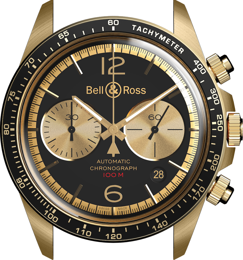 Bell & Ross Watch Vintage BR V2-94 Bellytanker Bronze Limited Edition ...