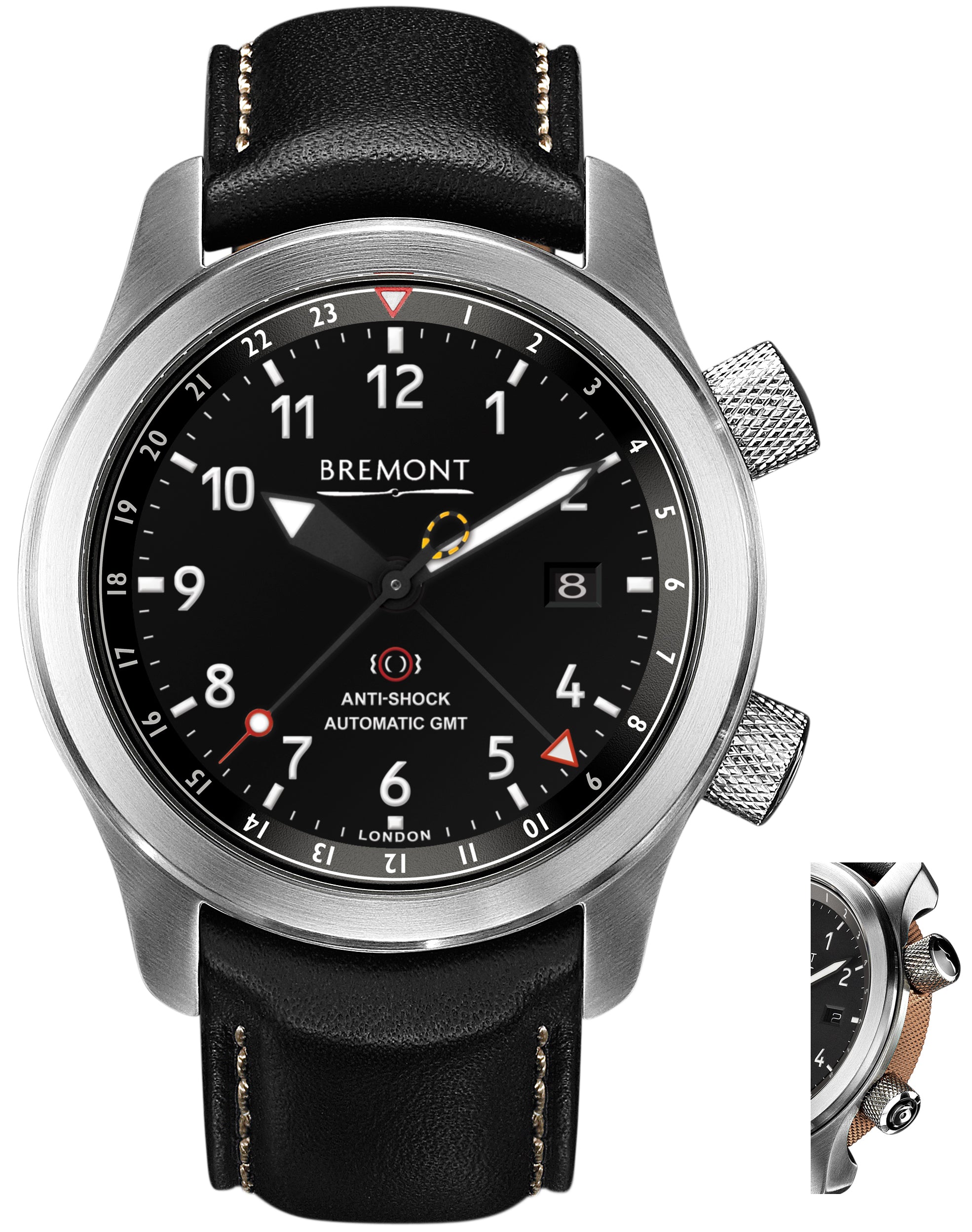 Bremont Martin Baker MBIII GMT Bronze MBIII/BZ/R Watch | Jura Watches