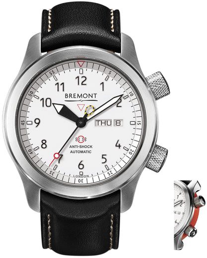 Bremont Watch Martin Baker MBII White Orange D MBII-WH/OR/R Watch ...