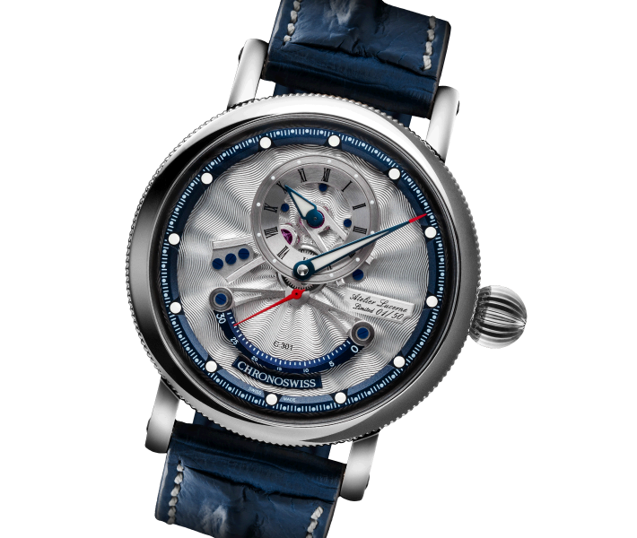 Chronoswiss Watch Flying Grand Regulator Open Gear ReSec CH-6923-SIBL Watch | Jura Watches