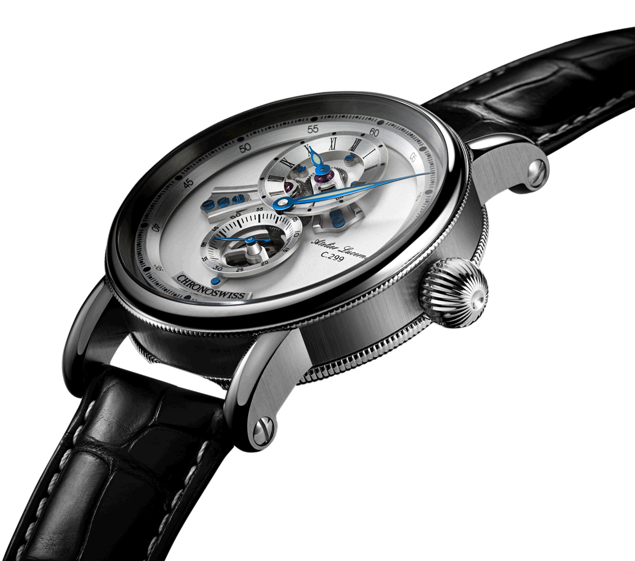 Chronoswiss Watch Flying Regulator Open Gear CH-8753-SISI Watch | Jura Watches