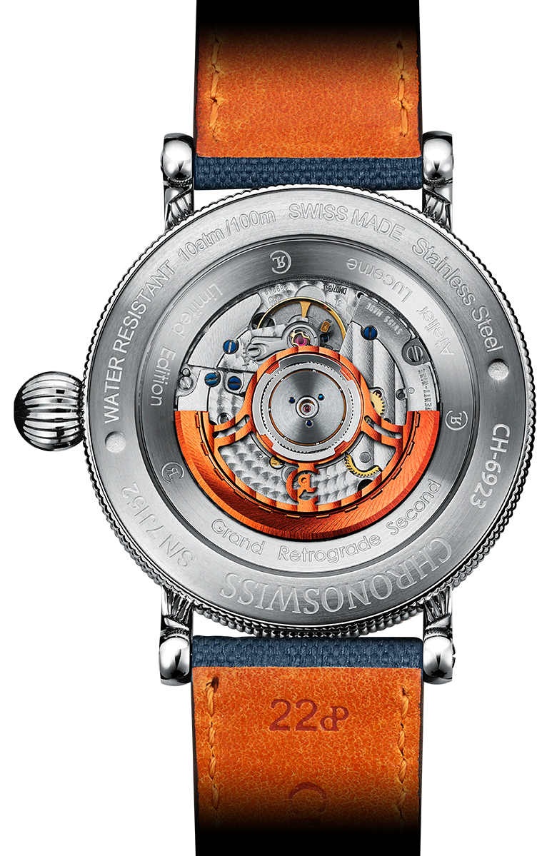 Chronoswiss Watch Open Gear ReSec Kingfisher Limited Edition CH-6923-BLOR Watch | Jura Watches