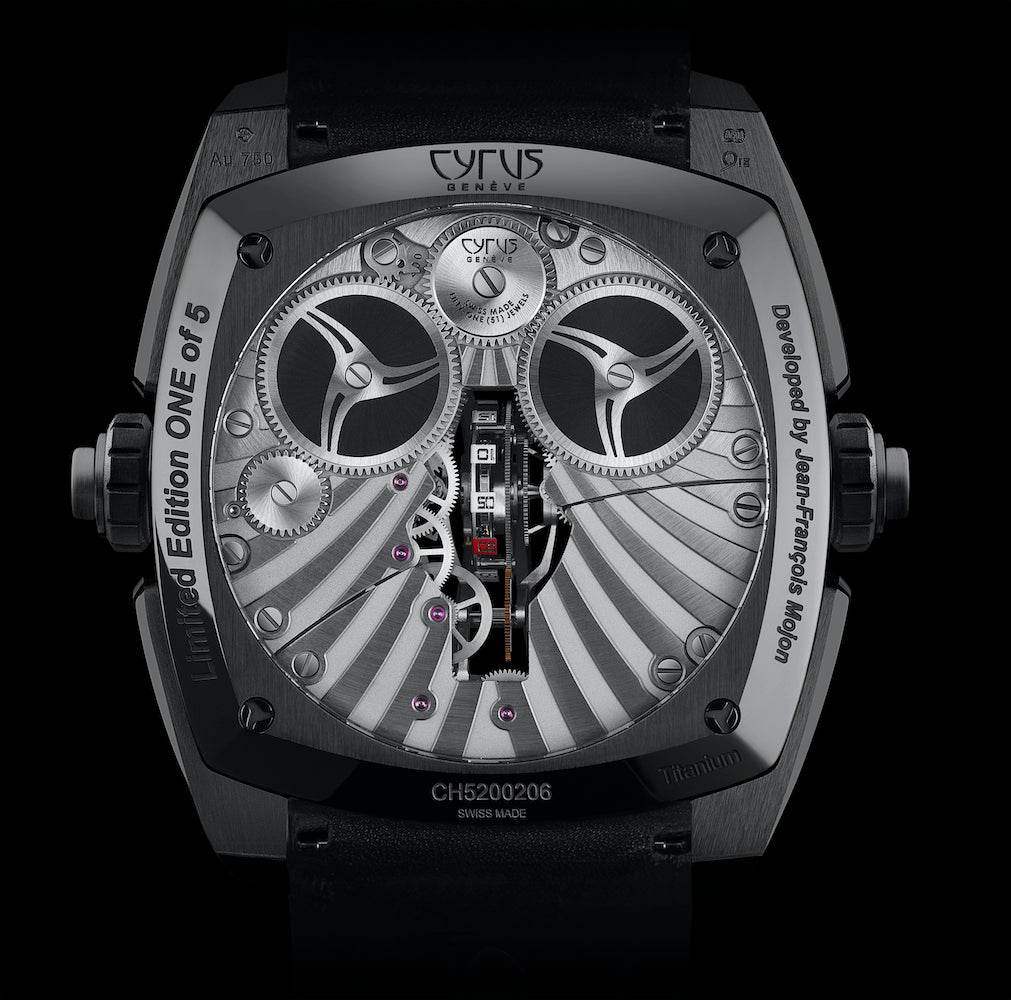 Cyrus Watch Klepcys Vertical Tourbillon Black Limited Edition 539.506 ...