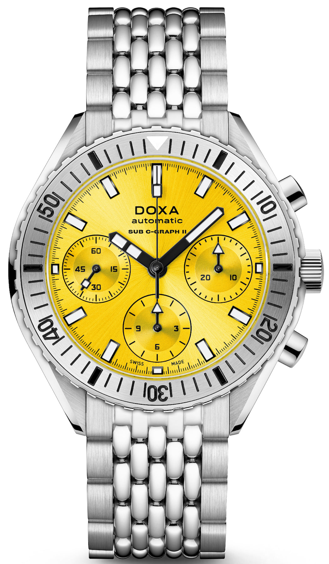 Doxa Sub 200 C-Graph II Diving Star Bracelet Watch 797.10.361.10 Watch ...