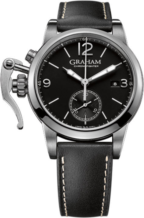 Graham Watch Chronofighter 1695 Black 2CXAS.B02A.L17S Watch | Jura Watches