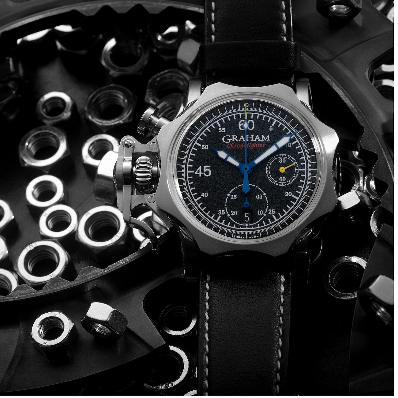 Graham Watch Chronofighter Vintage Bolt Limited Edition 2CVGS.B42A ...