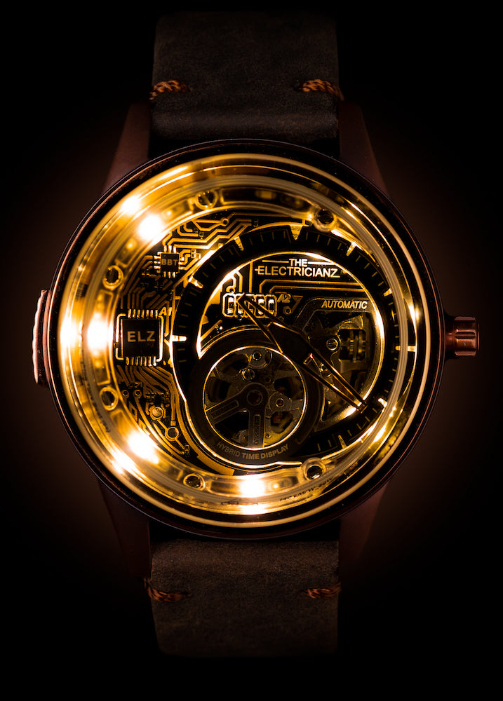 Electricianz Watch Hybrid E-Bronze ZZ-B1C/05-CLC Watch | Jura Watches