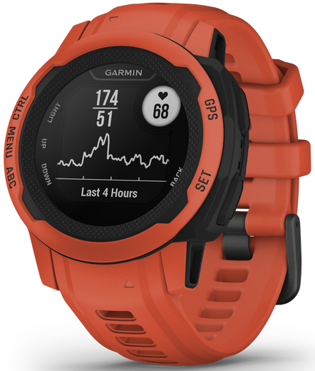 Garmin Instinct 2S GPS Poppy Smartwatch Watch 010-02563-06 Watch | Jura ...