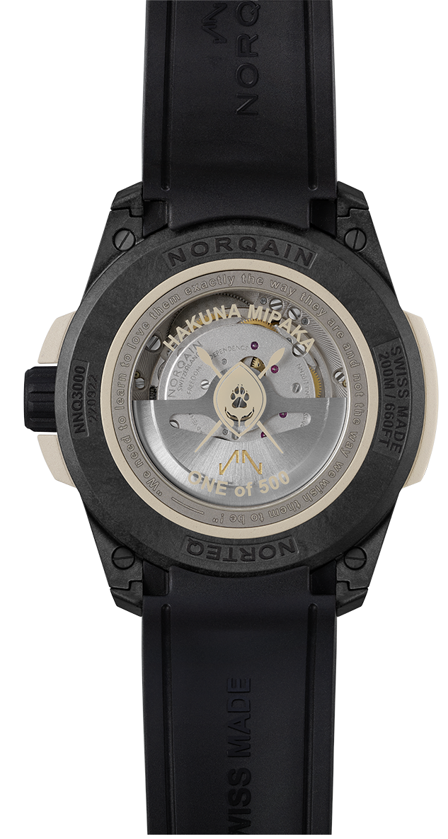Norqain Wild One & Norteq Hakuna Mipaka Limited Edition NNQ3000QBX1LA/B001/3W1BR1.20BQ Watch ...
