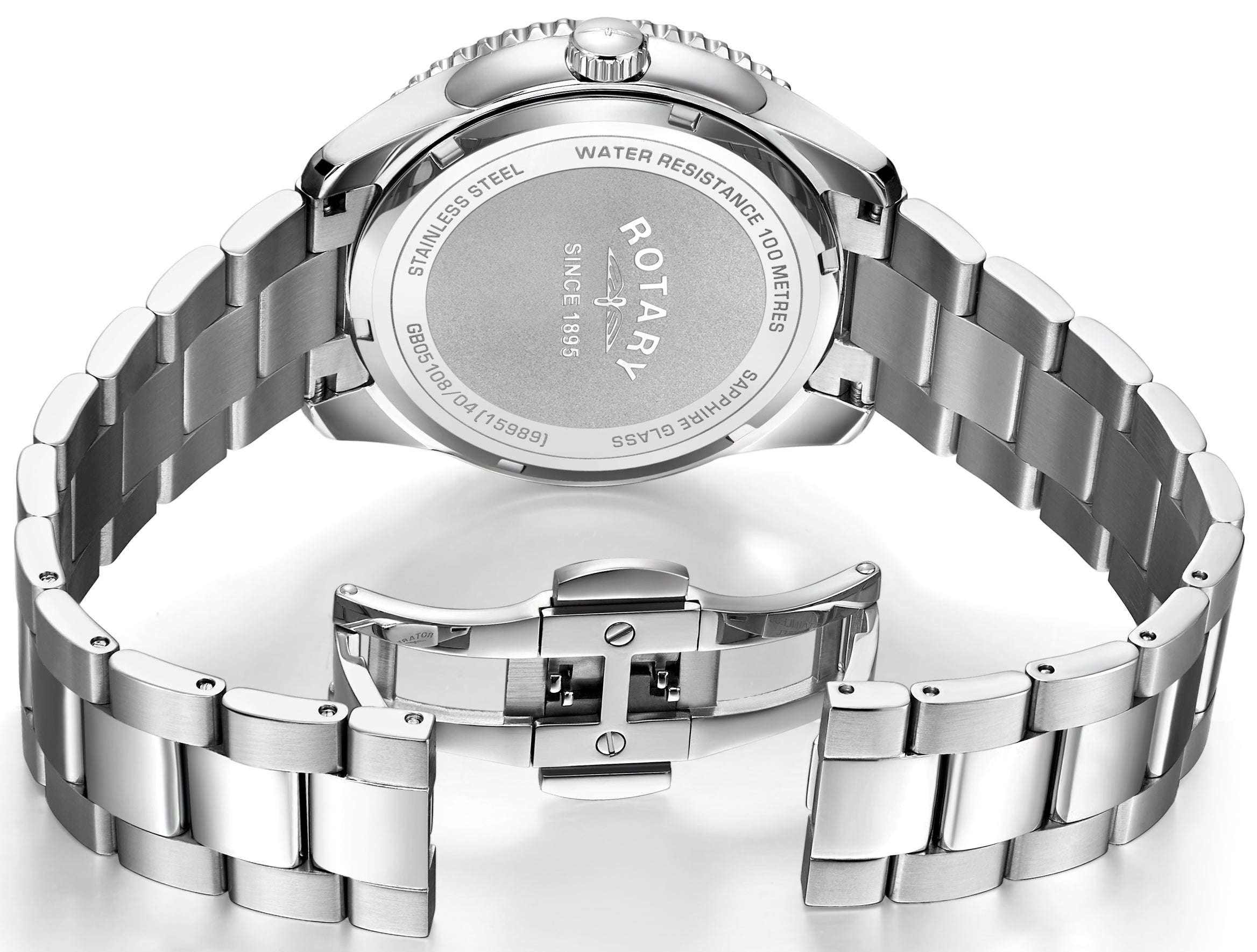 Rotary Watch Henley GMT Mens GB05108/04 Watch | Jura Watches