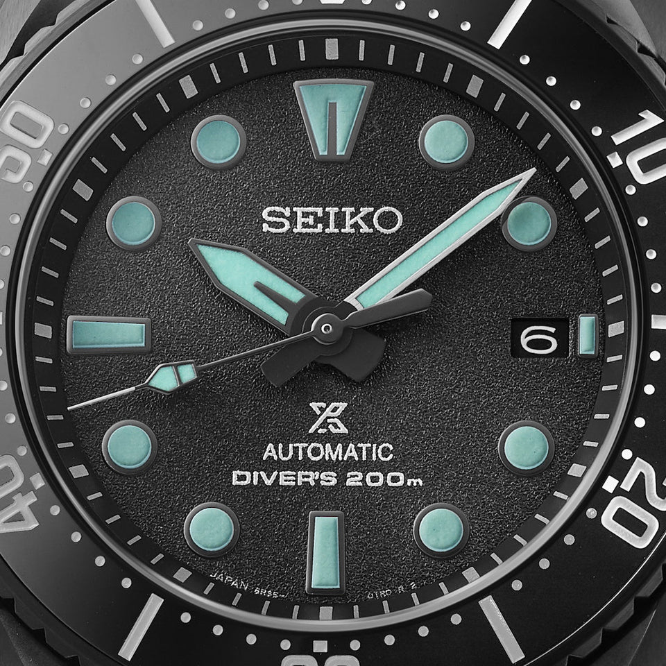 Seiko Prospex Black Series Night Vision Sumo Diver Limited Edition ...