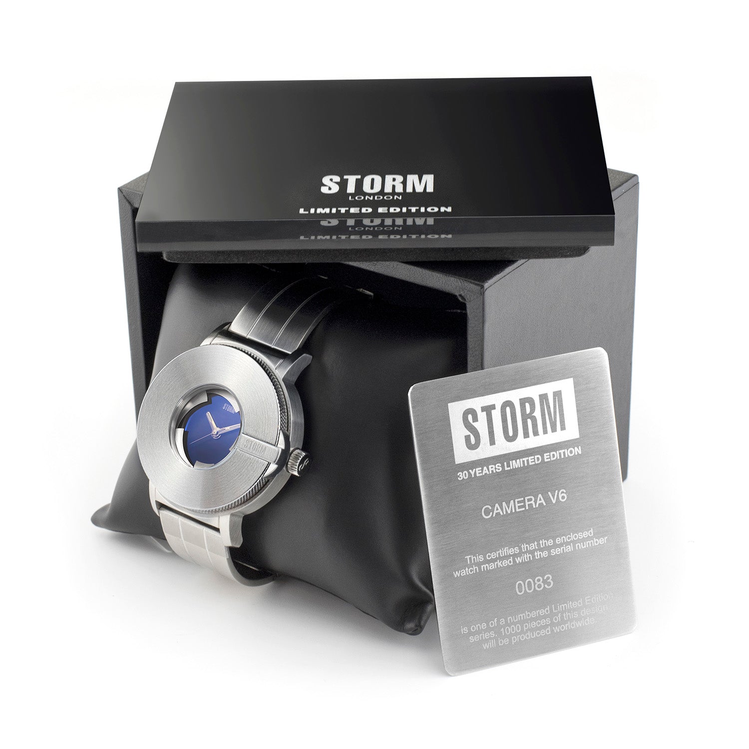 Storm Watch Camera V6 Slate Limited Edition 47463/SL Watch | Jura Watches